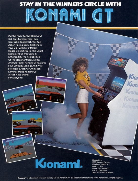 Video Game Pin-up Ads from the 1970s & 80s – Pin Up and Cartoon Girls ...